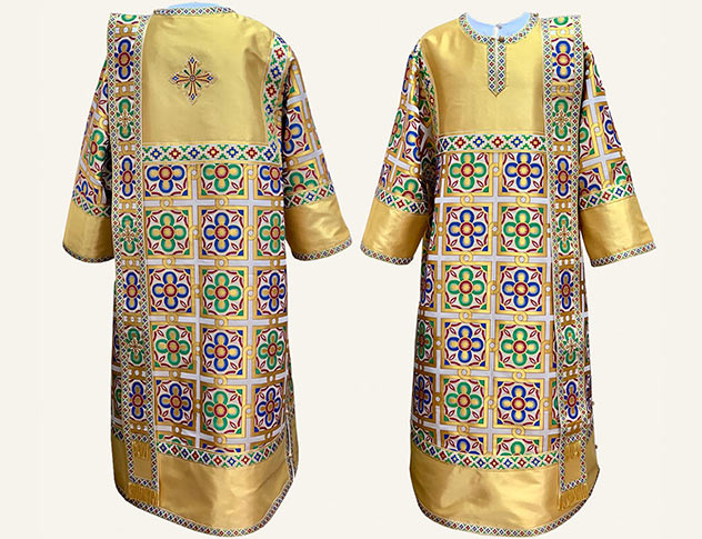Orthodox church vestments and fabrics - Oblachenie
